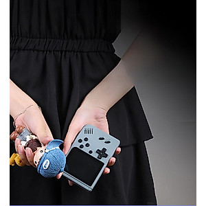 Handheld Game Console with Classical Retro Single and Multiplayer Games, 3.0 Inch Gameboy Kids Screen Portable Retro Video Game Console Support TV Connection (400 Games)