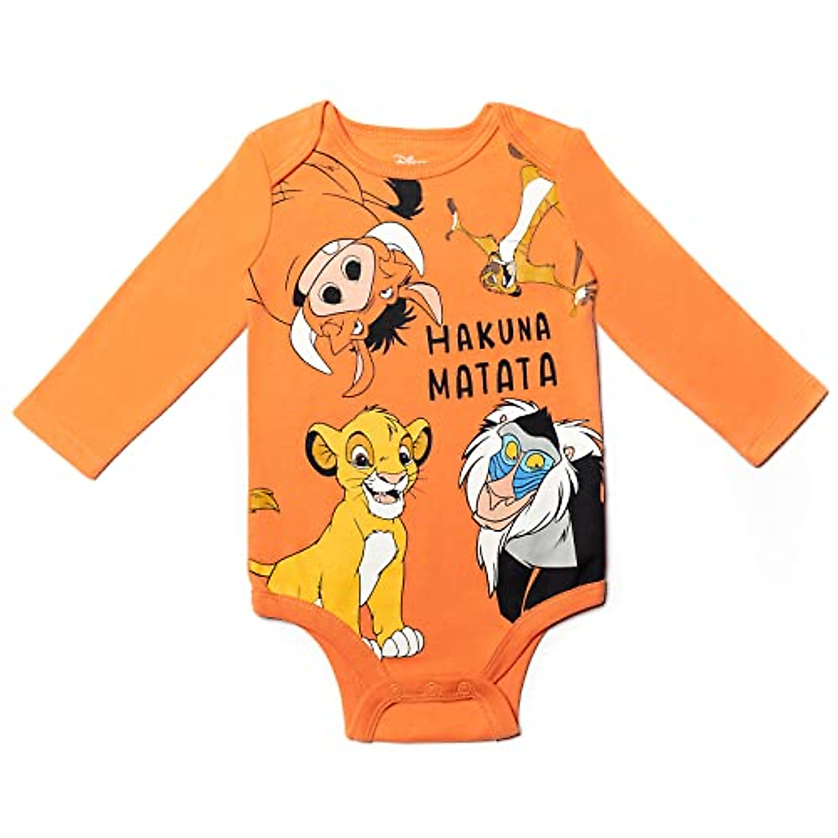 Disney Lion King Infant Baby Boys 5 Pack Bodysuits 3-6 Months