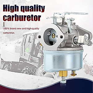 QAZAKY Carburetor Compatible with Tecumseh 632113 632113A HS40 HSSK40 Toro 38010 38015 38250 Snowthrower 421 521 Snowblower 4HP 5HP Adjustable 056-326 520-962 50-662 1427 056326 520962 50662 Carb