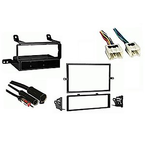 Compatible with Nissan Pathfinder 2005 2007 Non NAV Multi DIN Stereo Harness Radio Dash Kit