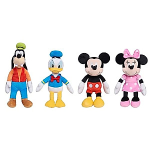 Disney Junior Mickey Mouse Small Plushie Donald Duck Stuffed Animal, Kids Toys for Ages 2 Up by Just Play