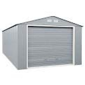 DuraMax 50952 Imperial Galvanized Steel Garage, 12-1/16'W x 19-13/16'D x 8-1/2'H, Lot of 1