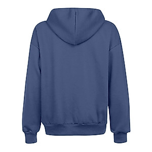 SMIDOW Cute Hoodies For Teen Girls Fashion Fall y2k Clothes 2023 Full Zip Up Hooded Sweatshirts With Pockets Casual Jacket