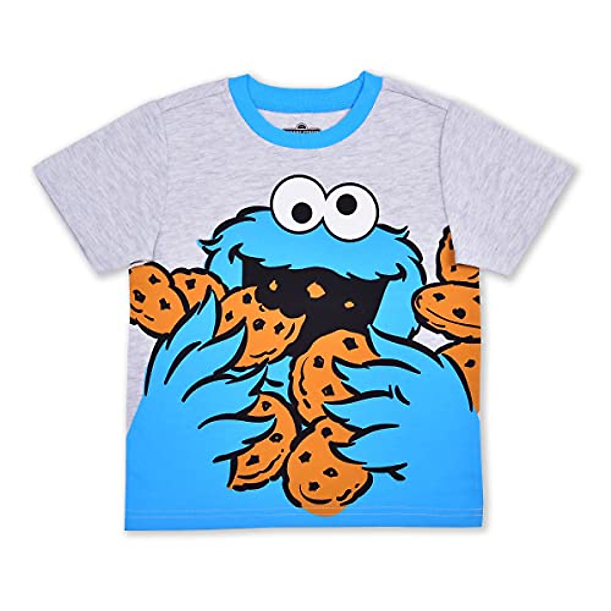 Sesame Street Elmo and Cookie Monster Boys T-Shirt and Pants Set for Infant and Toddlers