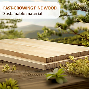 Afuly Floating Nightstand with Charging Station, Modern Night Stand with Drawer Wall Mounted Bedside End Table, Solid Wood Nightstand Side Table Shelf for Bedroom Natural Wooden Decor