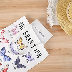 Feiqylly Canvas Tote Bag Inspired Bags Reusable Casual Bag for Work, Shopping,Vacation, Grocery bag for women