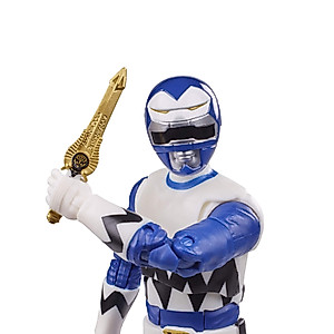 Power Rangers Lightning Collection Lost Galaxy Blue Ranger 6-Inch Premium Collectible Action Figure Toy with Accessories