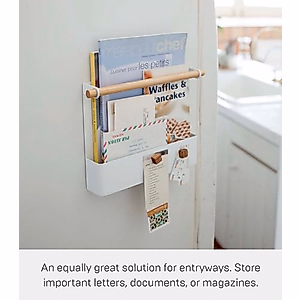 YAMAZAKI home Book Rack, White