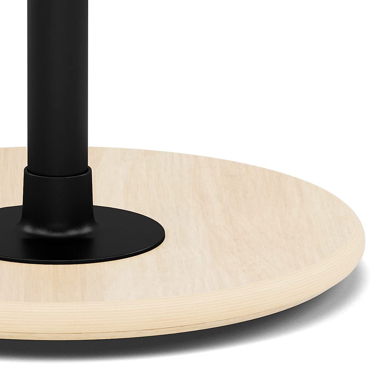 Varier Move Tilting Saddle Stool (Black Revive Fabric with Natural Ash Base)