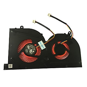 HK-part Fan Replacement for MSI GS63VR Series GS63VR 6RF GS63VR 7RF GS63VR Stealth Pro MS-16K2 MS-17B1 BS5005HS-U2L1 Gpu Cooling Fan 4-Pin DC 5V