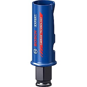 Bosch Professional 1x Expert Construction Material Hole Saw (Ø 25 mm, Accessories Rotary Impact Drill)