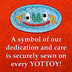 YOTTOY Richard Scarry Collection | Lowly Worm Soft Toy with Busytown Applecar – 2 in 1 Toy