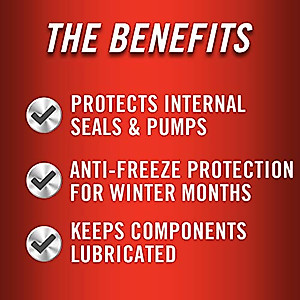 STA-BIL Pump Protector - Protects Pressure Washer Pumps and Other Internal Components During Storage, Next Gen Anti-Freeze and Lubricant Formula, 4oz (22007) , Red