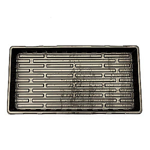 Seed Starter Trays and Humidity Domes - 3 Pack 1020 Trays Cloning Germination and Propagation - Plastic Plant Trays Propagation Domes - Microgreens Growing Trays Seedling Starter Trays No Holes