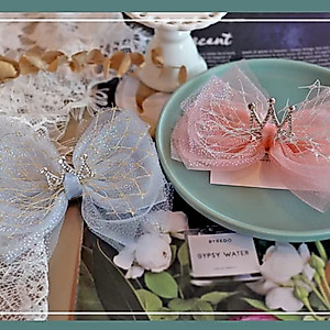 Yuanchuan Mirage Glitter Tulle Rolls 6 inch x 10 Yards (30 feet) for Table Runner Chair Sash Bow Pet Tutu Skirt Sewing Crafting Fabric Christmas Wedding Unicorn Halloween Party Gift Ribbon (Black)