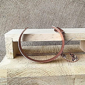 FRONT LINE JEWELRY Handcrafted Copper Women's Butterfly Bracelets Cuff: Embrace Nature's Beauty with Earth-Tone Unique Monarch Butterfly Cuff, Butterfly Gifts