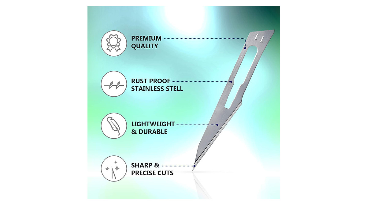 MEDHELP Disposable Surgical Blades & Scalpel Handle Pack