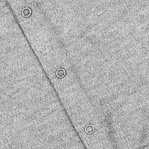 Creative Knitwear College Baby NCAA Officially Licensed Snap Hooded Jacket - LSU Tigers LSU + Tiger Eye Logo - Oxford - 3-6 Months