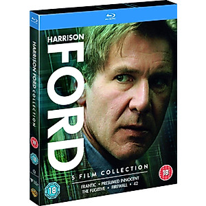 Harrison Ford 5-Film Collection (Frantic / Presumed Innocent / The Fugitive / Firewall / 42)