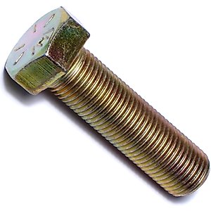 Hard-to-Find Fastener 014973253813 Grade 8 Fine Hex Cap Screws, 1/2-20 x 1-3/4, Piece-25,Yellow