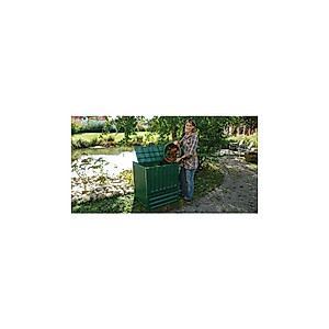 Tierra Garden 627001 Large Eco King Polypropylene 158-Gallon Composter, Green