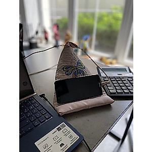 eBook Reader Stand Cell Phone Pillow Cell Phone Stand Phone Pilliow Stand Fabric Phone Stand Gift Homedecor