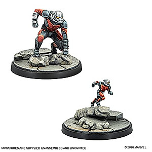 Marvel Crisis Protocol Ant-Man and Wasp CHARACTER PACK | Miniatures Battle Game | Strategy Game for Adults and Teens | Ages 14+ | 2 Players | Avg. Playtime 90 Minutes | Made by Atomic Mass Games