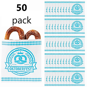 Fun Express 50 piece Oktoberfest Pretzel To-Go Bags