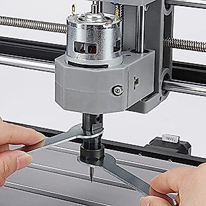 Upgraded Mcwdoit 775 Spindle Motor - 20000RPM, DC 12-24V, Electrical DC Motor for 3018/3018Pro/ 3018Pro-M CNC Router Machine, with 3.175mm ER11 Collet