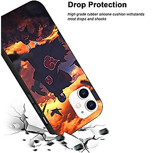 N C iPhone 11 Case Anime Comic Series Protection Cover Back Case for iPhone 11 (Uchiha-Itachi)