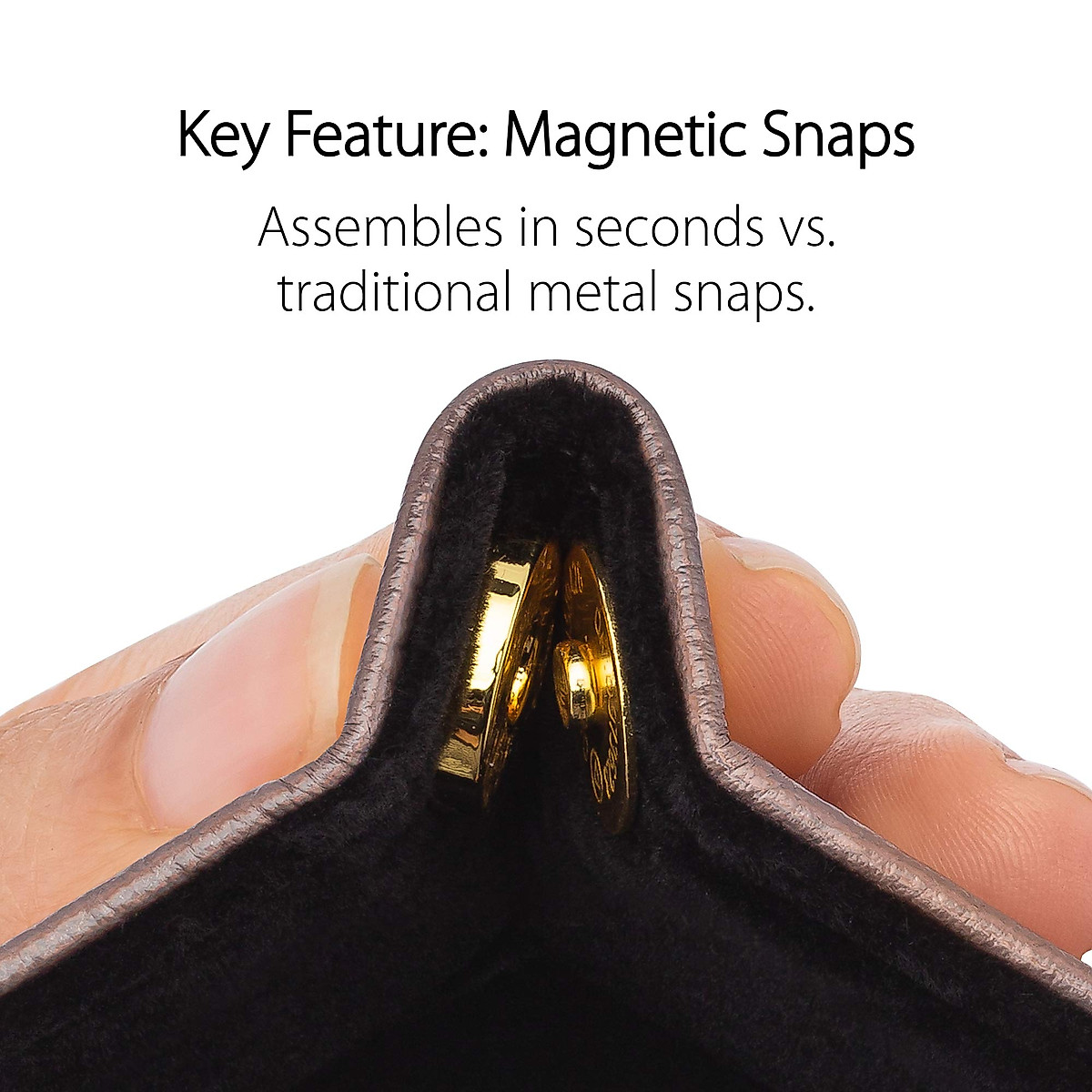 TitanShield Premium Easy-Assemble Magnetic Dice Tray for Rolling (Metal Dice, DND) in Galaxy