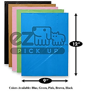 Pink Poop Bags - 1000 Count Dog Waste Bags, Cat Litter Bags