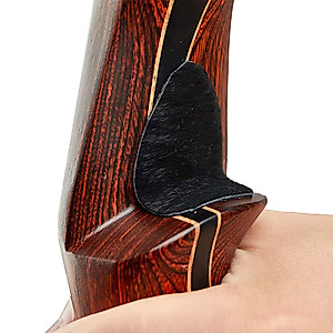 Huntingdoor Archery Bow Silencers Set Bow String Silencer Arrow Rest Plate Bow Limb Silencers Recurve Bow Accessories for Traditional Long bow