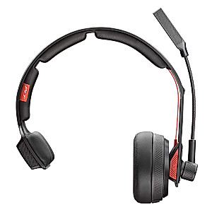 Plantronics Voyager 104 Bluetooth Headset, Over the Head Headset with Microphone Built for Truckers