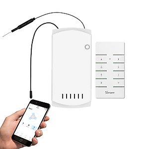 SONOFF iFan04-L WiFi Ceiling Fan Light Controller, APP Control & Remote Control, Work with Alexa & Google Home, No Hub Required(2.4G WiFi) (1 Pack)