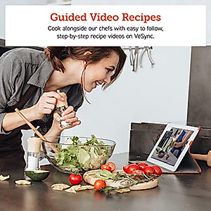 COSORI Air Fryer 5.8QT Pro Gen Smart 11-in-1 Toaster Oven , 100 Recipes Cookbook, 200+ Online Recipes , APP and Touch Screen Control, Works with Alexa & Google Assistant, Dishwasher-Safe Square Basket