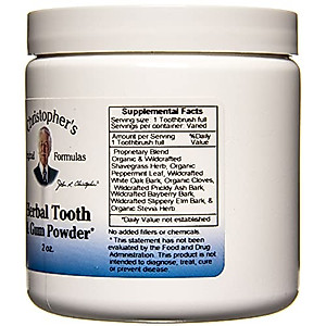 Christopher's Original Formulas Herbal Tooth and Gum Powder (2 Pack)