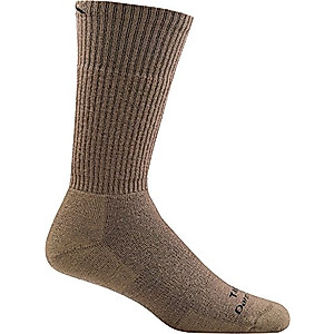 Darn Tough Tactical Boot Full Cushion Socks (T4022) Unisex – Coyote Brown, Large