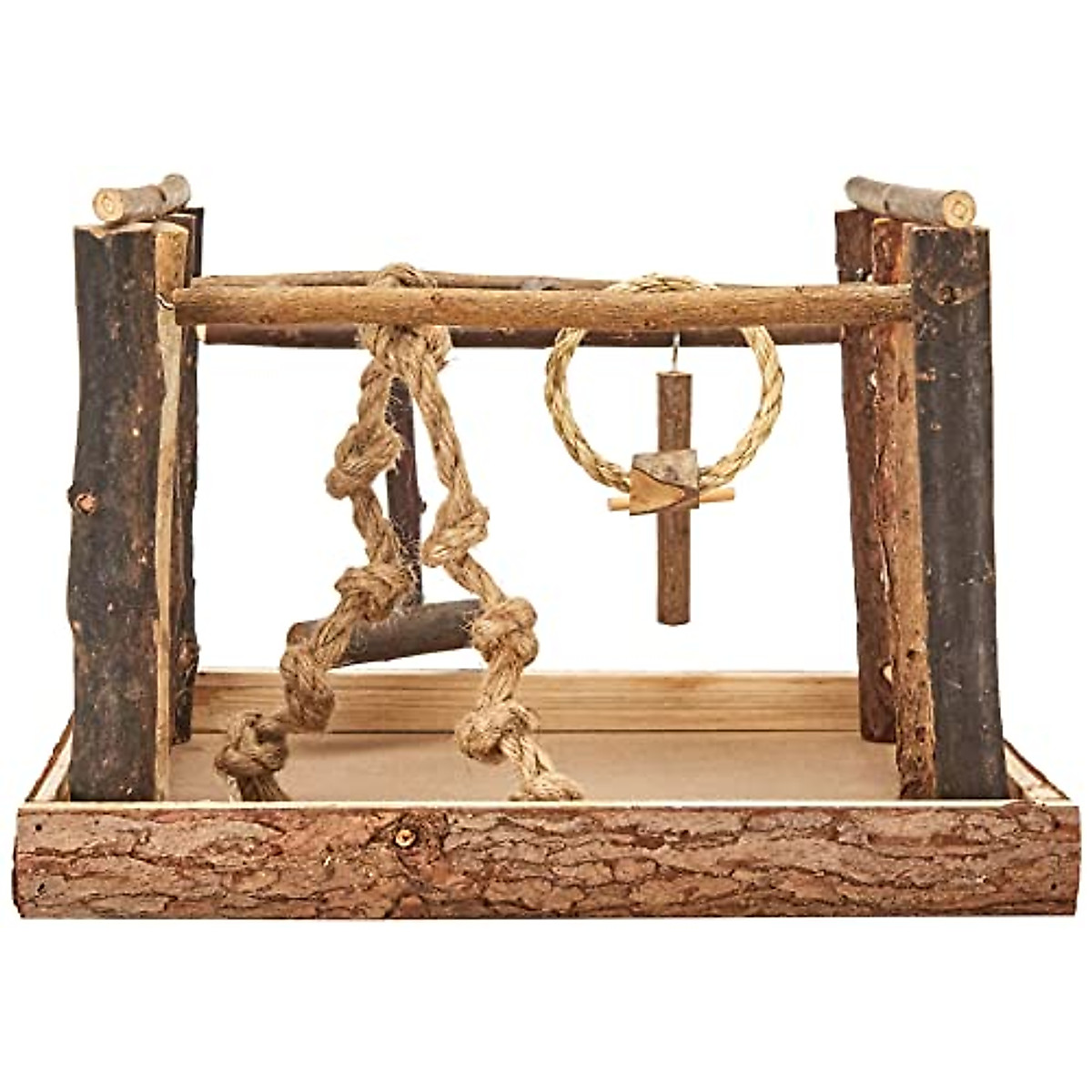 TRIXIE 5661 Natural Living Playground 35 29 25 cm, Brown