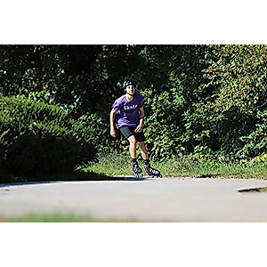 Roller Derby V-Tech 500 Inline Skates with Adjustable Sizing for kids, teens, and adults, Large (6-9), Black