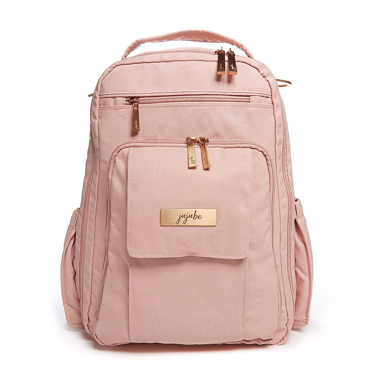 JuJuBe | Be Right Back Baby Diaper Bag Backpack - Travel Backpack for Women - Machine Washable | Blush Chromatics