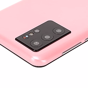 LEYT 5 Inch Pink Smartphone Micro USB 5MP Front 8MP Rear 2.4G 5G 2GB RAM 16GB ROM Mobile Phone Pink 100-240V Face Recognition for Work (US Plug)