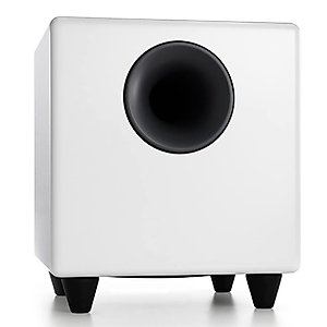 Audioengine S8 Powered Subwoofer Speaker - 250W 8-inch Home Woofer with Built-in Amplifier and Dual Audio Inputs for Home Audio
