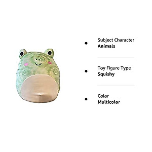 Squishmallows Official Kellytoy 16 Inch Soft Plush Squishy Toy Animals (Wendy Tie Dye Frog (5 Year Anniversary))