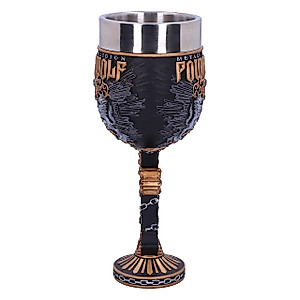 Nemesis Now Powerwolf Metal is Religion Rock Band Goblet, Resin, Black, Officially Licensed Powerwolf Merchandise, Cast in The Finest Resin, Expertly Hand-Painted