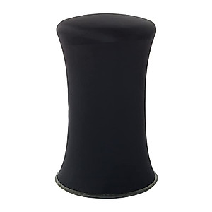 Office Star Active Seating Adjustable 18-26 Inch Height and 360-Degree Wobble Design Stool with Non-Slip Base, Black