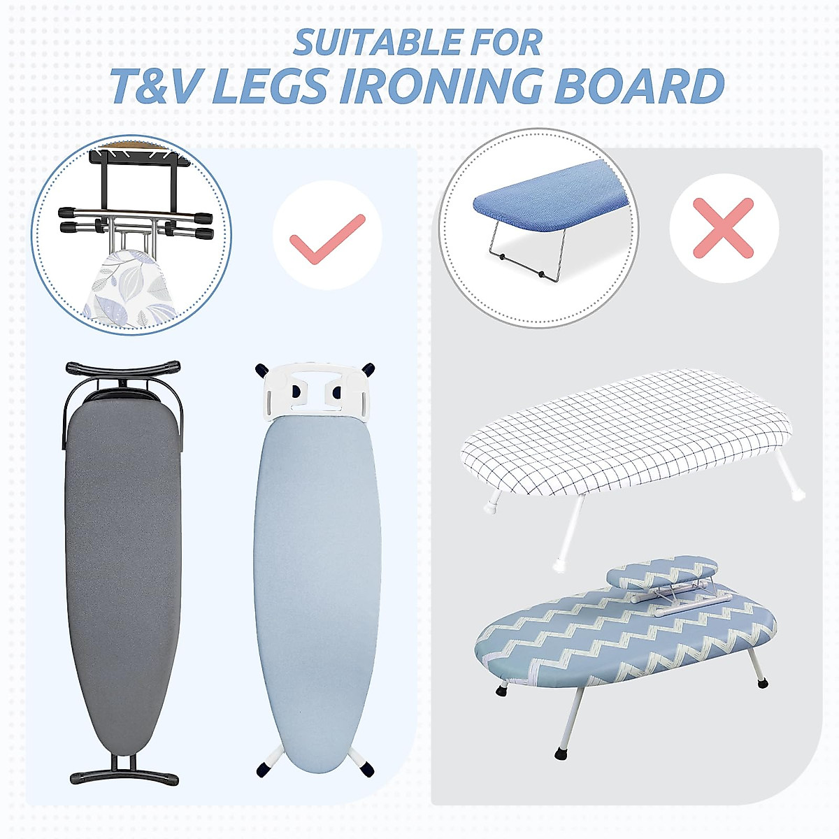 EsLuker.ly 2 Tiers Ironing Board Holder Wall Mount, Iron Board Hanger Rack Organization with Removable Hooks, Laundry Room Shelves with Large Wooden Baskets for Iron and Ironing board Set, Black