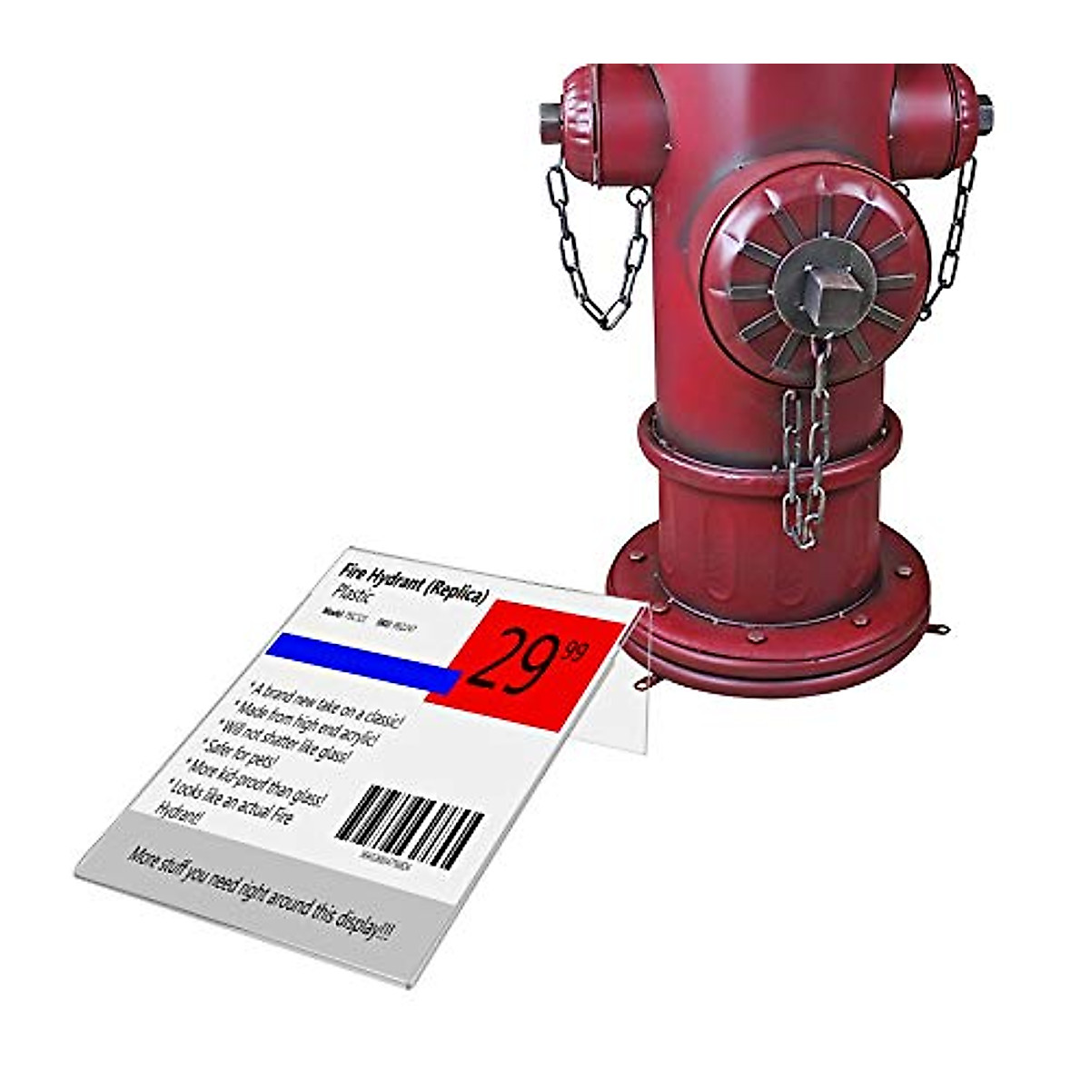 Universal 76850 Clear L-Style Freestanding Frame, 5 X 7 Insert, 3/Pack