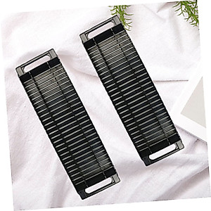 VILLCASE 6 pcs Rack Circulation Holder Shelf Straight- Material Board Equipment Bar Tray Turnover Welding Relays Parts Shelf- Project X with Antistatic Storage Universal Dual- Cm Inch Ear