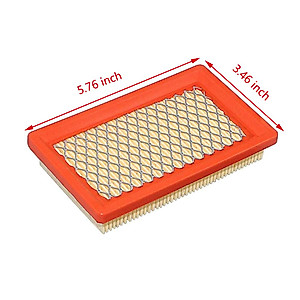 14 083 01-S Air Filter Compatible with Kohler XT650 XT675 XT6.5 XT6.75 Courage XT-6 and XT-7 Engines Toro Lawn Boy Push Lawn Mower